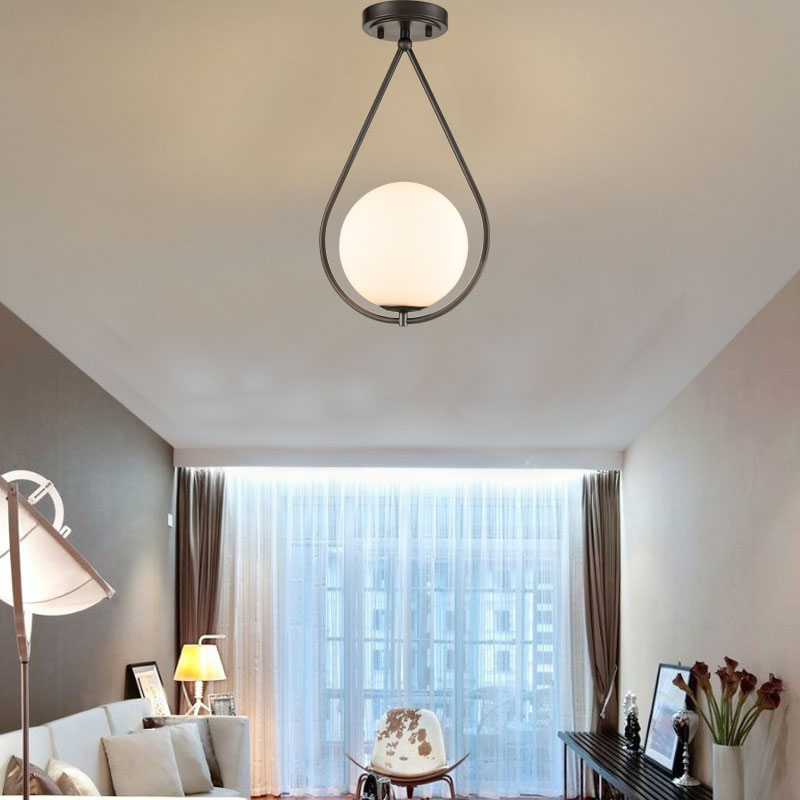 Modern Vanity Kitchen Semi Flush Mount Ceiling Light Fixture – moose ...