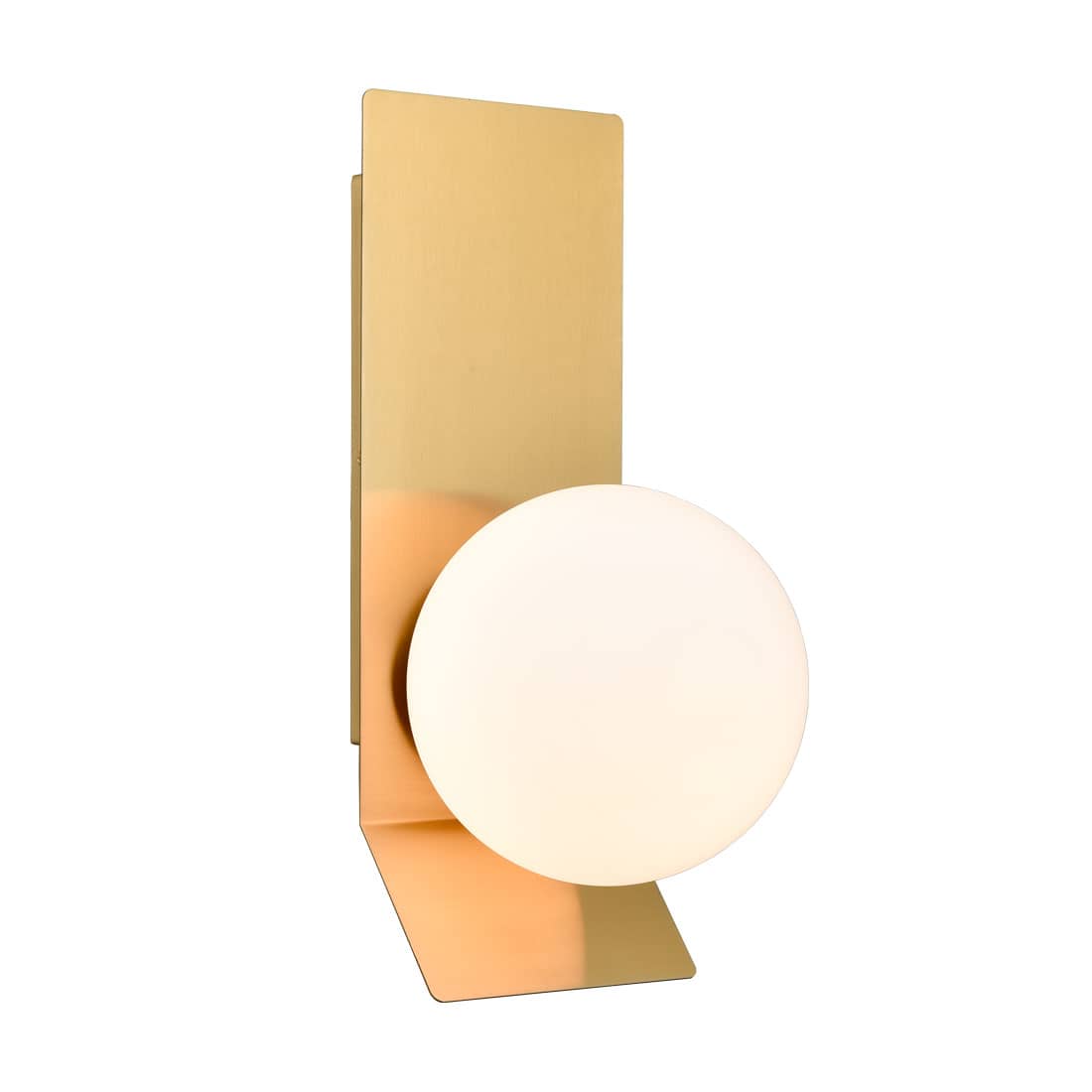 Mid-century Opal Globe Sconce Wall Light – moose.lighting